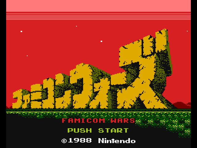 Famicom Wars (Japan) (Rev 0B) [En by Aka v1.11] ROM